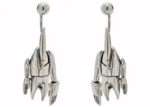 Marc Jacobs Silver Earrings