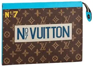 LOUIS VUITTON Pochette Voyage Monogram - Brown