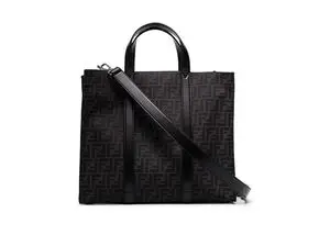 Fendi Ff Monogram Jacquard Tote Bag