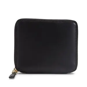 Comme Des Garçons Sa2100 Classic Plain Wallet - Black