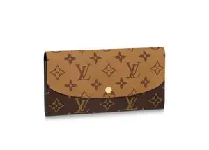 LOUIS VUITTON Emilie Wallet - Monogram Reverse
