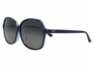 Maui Jim Round Frame Sunglasses - Blue/grey (gs795n