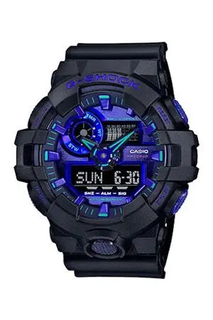 Casio G-shock Virtual Blue Ga700vb1a - Resin