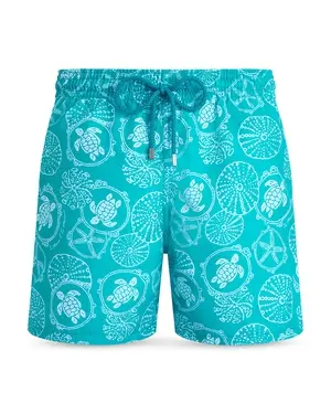 Vilebrequin Moorea 5.5" Printed Swim Trunks - Ceramic