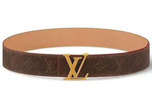 LOUIS VUITTON Initiales 40mm Reversible Belt - Brown