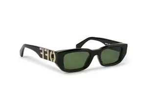 Off-White Fillmore Square Sunglasses - Black/green (oeri124s24pla0011055/fr)