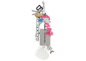 Balenciaga Turner Keychain - Multicolored