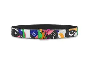LOUIS VUITTON Initials 40mm Reversible Belt - Multicolor