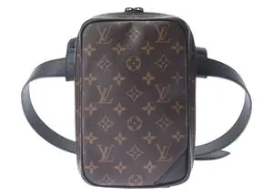 LOUIS VUITTON Monogram Utility Side Bag - Brown