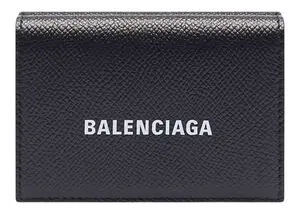 Balenciaga Cash Wallet Mini - Black/white