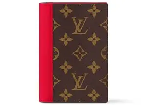 LOUIS VUITTON Passport Cover Colormania - Red