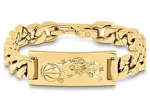 LOUIS VUITTON X Nba Link Bracelet - Gold