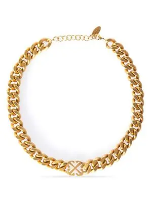 Off-White Arrows Chainlink Necklace Goldone-colortone
