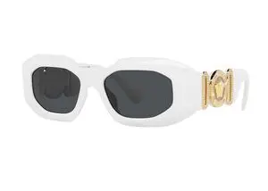 Versace Maxi Medusa Biggie Sunglasses - White (ve4425u/314/87)
