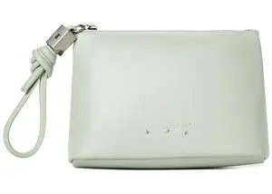 Off-white Pouch Clutches