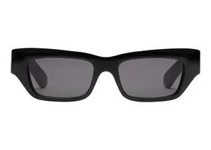 Gucci Rectangular Frame Sunglasses Black/grey (733383 J0740 1012)