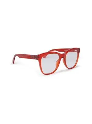 Off-White Style 69 Eyeglasses - Red/clear Lens (oerj069s24pla0012500/fr)