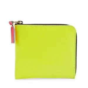 Comme Des Garçons Sa3100sf New Super Fluo Wallet - Yellow
