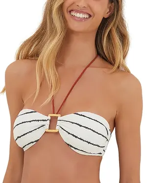 VIX PAULA HERMANNY Serpentine Debbie Bandeau Bikini Top