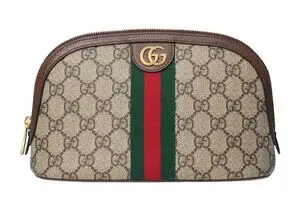 Gucci Ophidia Large Cosmetic Case - Beige/ebony