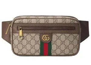 Gucci Ophidia Gg Belt Bag Medium - Beige/ebony