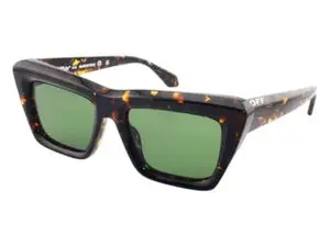 Off-White Hampton Sunglasses - Havana Green (oeri13lf24pla0016055/fr)
