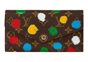 LOUIS VUITTON X Yayoi Kusama Sarah Wallet - Monogram