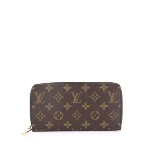 LOUIS VUITTON Zippy Wallet Monogram - Brown