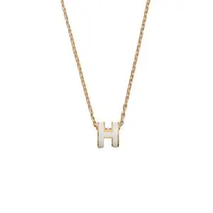 Hermès Mini Pop H Pendant - Blanc
