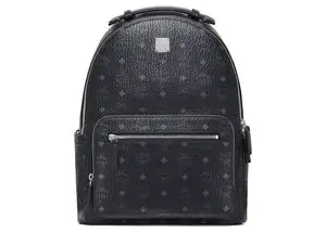 Mcm Silver Tone Backpacks For Women