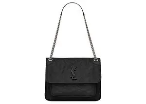 Saint Laurent Niki Medium Shoulder Bag - Black