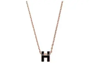 Hermes Gold Necklaces