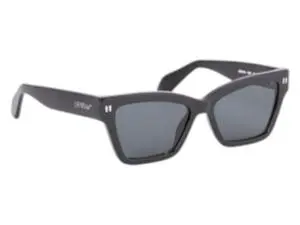 Off-White Cincinnati Sunglasses - Black Dark Grey (oeri110c99pla0011007/fr)