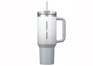 STANLEY Starbucks Korea Exclusive Flowstate Quencher 40oz Tumbler Gray