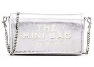 Marc Jacobs Metallic Leather Chain Mini Shoulder Bag