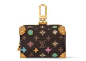 LOUIS VUITTON By Tyler, The Creator Monogram Craggy Trunk Key Holder And Bag Charm - Chocolate Craggy Monogram