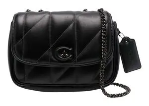 Coach Madison Shoulder Bag With Quilting Pillow - Black