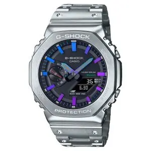 Casio Full Metal 2100 Series Digital Watch - Stainless Steel