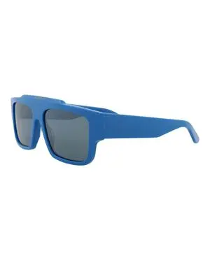 Gucci Square Rectangle Sunglasses - Light Blue Blue (gg1460s/30014460/004)