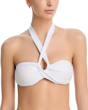 Ramy Brook Arielle Bikini Top - White
