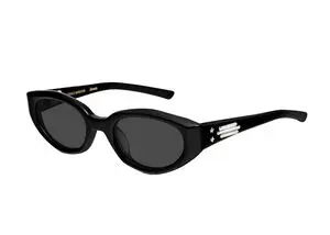 GENTLE MONSTER X Jennie Jentle Salon Fish Tail Sunglasses - Black/silver (01)