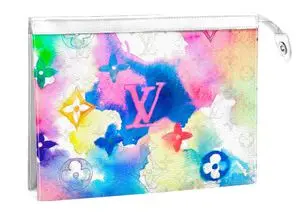LOUIS VUITTON Pochette Voyage Mm Monogram Watercolor - Multicolor
