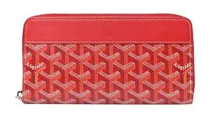 Goyard Matignon Wallet Gm - Red