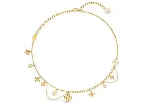 LOUIS VUITTON Blooming Supple Necklace - Brass