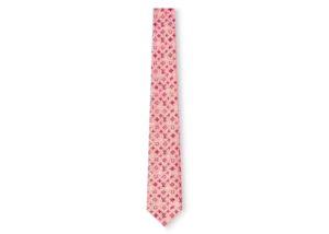LOUIS VUITTON Monogram Craggy Tie - Pink