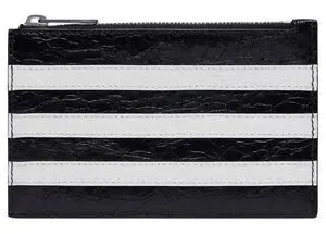 Balenciaga X Adidas Long Coin And Card Holder - Black