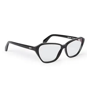 Off-White Style 37 Eyeglasses - Black/clear Lens (oerj037f23pla0011000/fr)