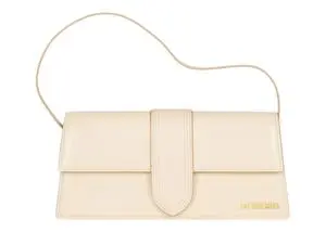 Jacquemus Le Bambino Long Flap Shoulder Bag - Ivory