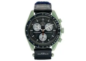 SWATCH X Omega Moonswatch Mission To Earth Watch - Bioceramic