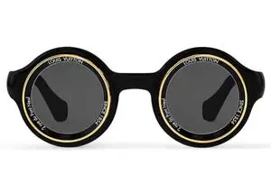 LOUIS VUITTON Super Vision Round Sunglasses - Black (z2598u)